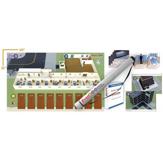 Evac123 Tabletop Training Kit for Hospitals and Facilities | DMS-06011 ...