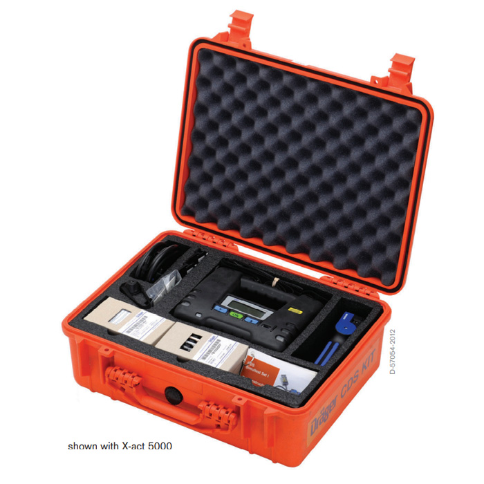 Civil Defense Simultest Kit (CDS) w/ Accuro Pump | 4523130 | Draeger