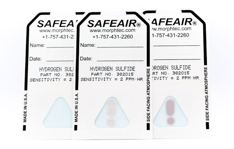 SafeAir Hydrogen Sulfide Detection Badges | 382015-50 | Morphix ...